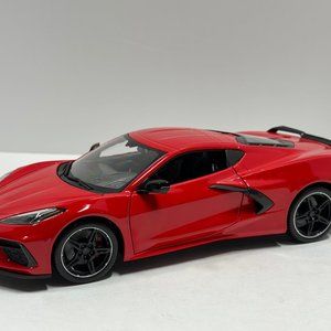 maisto | Toys | 220 Chevrolet Corvette Stingray C8 Red 18 Diecast Model ...